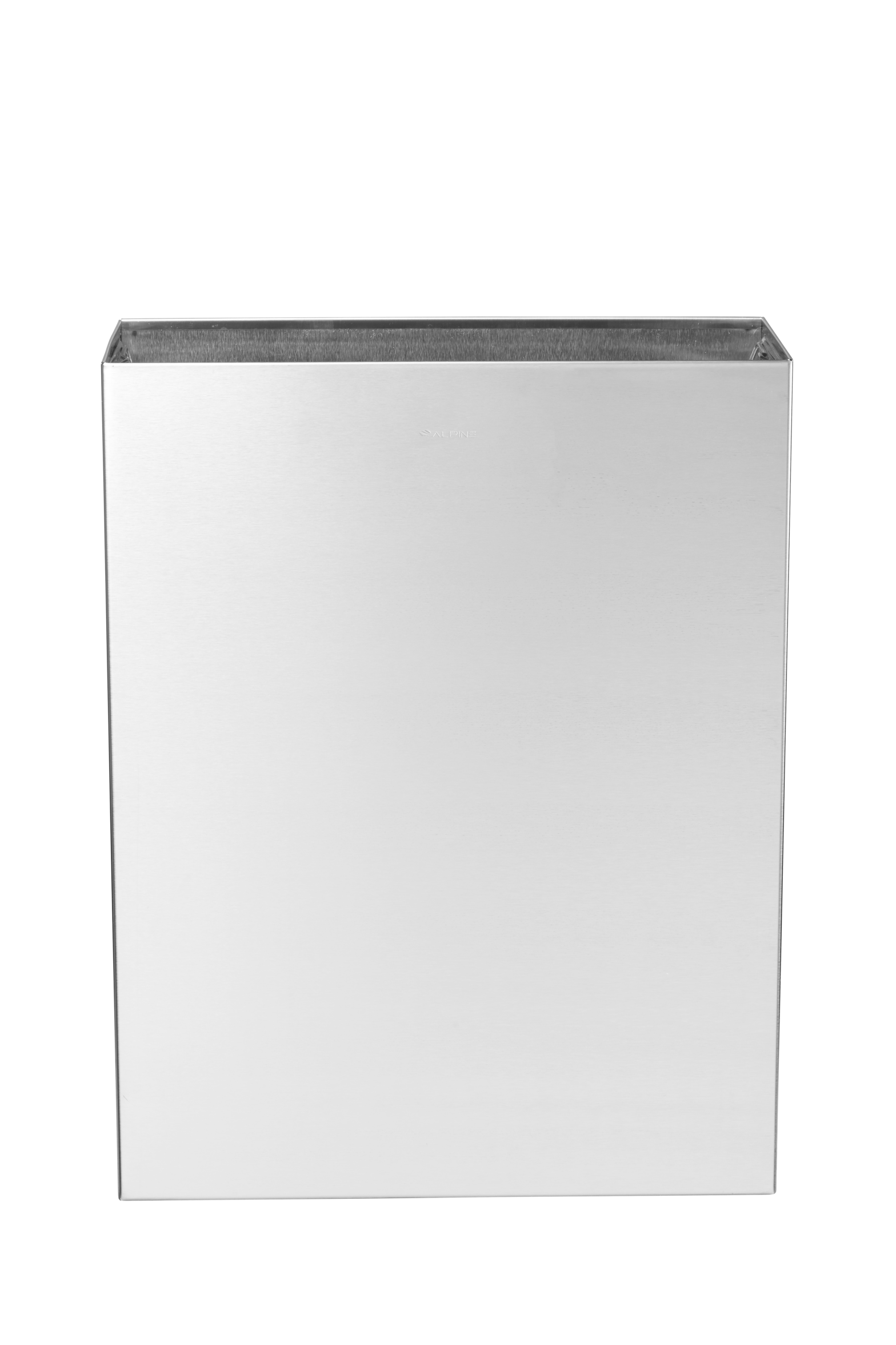 Stainless Steel Surface-Mounted Waste Receptacle – Alpine